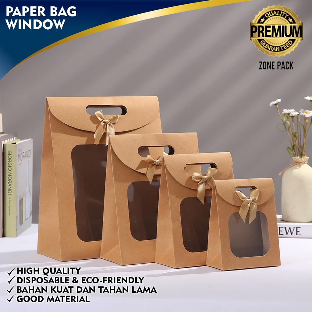 Jual Paper Bag Windows | Paper Bag Mika Pita Transparant | Tas Goodie ...