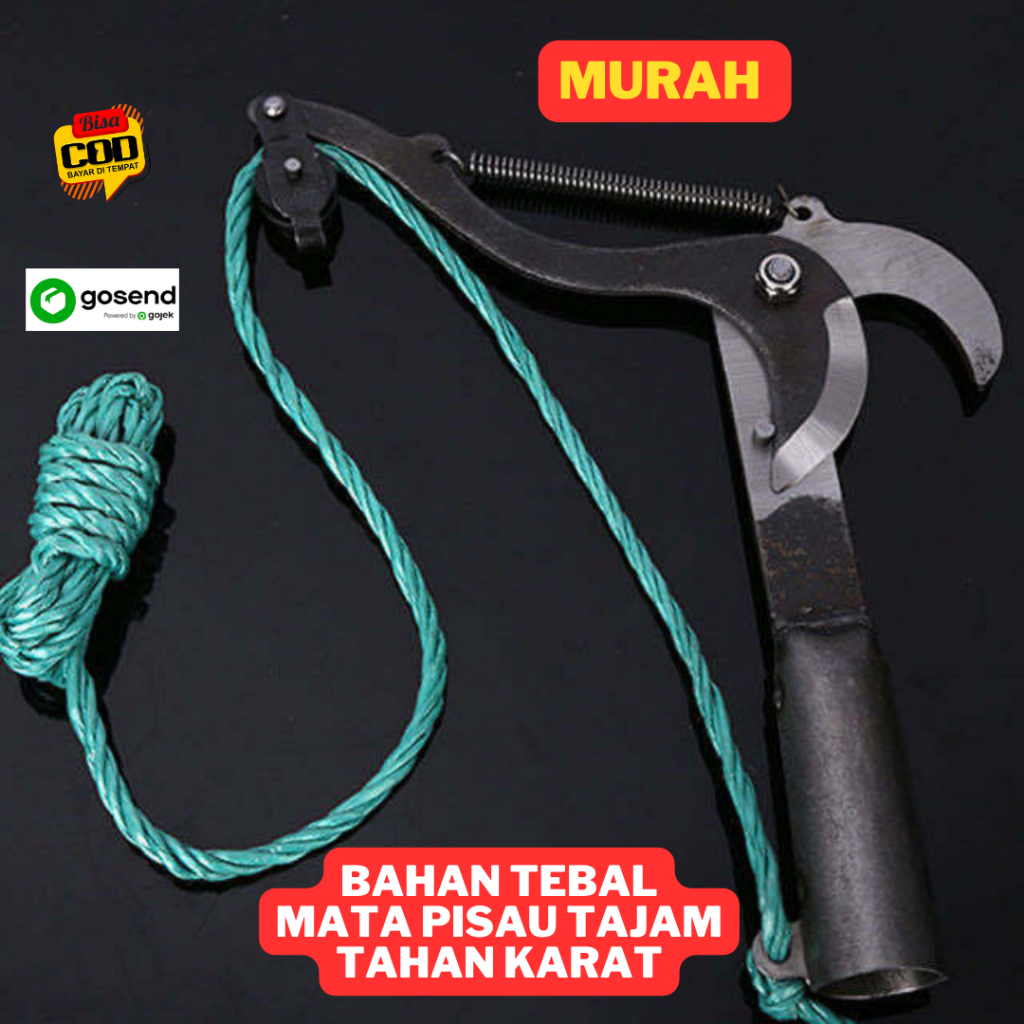 Jual Gunting Dahan Tarik Pisau Tali Pohon Alat Tanaman Anti Karat Peralatan Kebun Tree Pruner ...