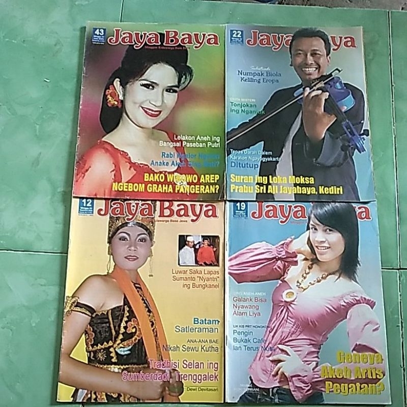 Jual MAJALAH BAHASA JAWA JAYA BAYA (EDISI RANDOM) | Shopee Indonesia