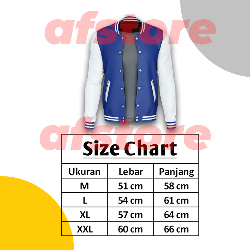 Jual Jaket Varsity Custom Bordir/Sablon Satuan Lusinan | Shopee Indonesia
