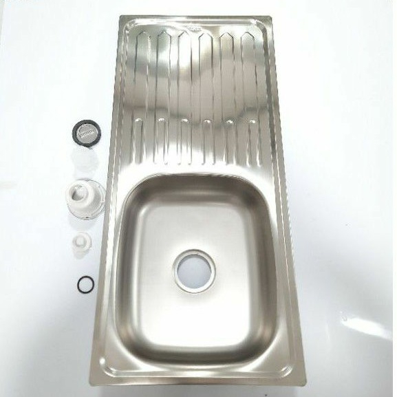 Jual BAK CUCI PIRING STAINLESS 96x42 /BAK CUCI PIRING MURAH/BAK CUCI ...