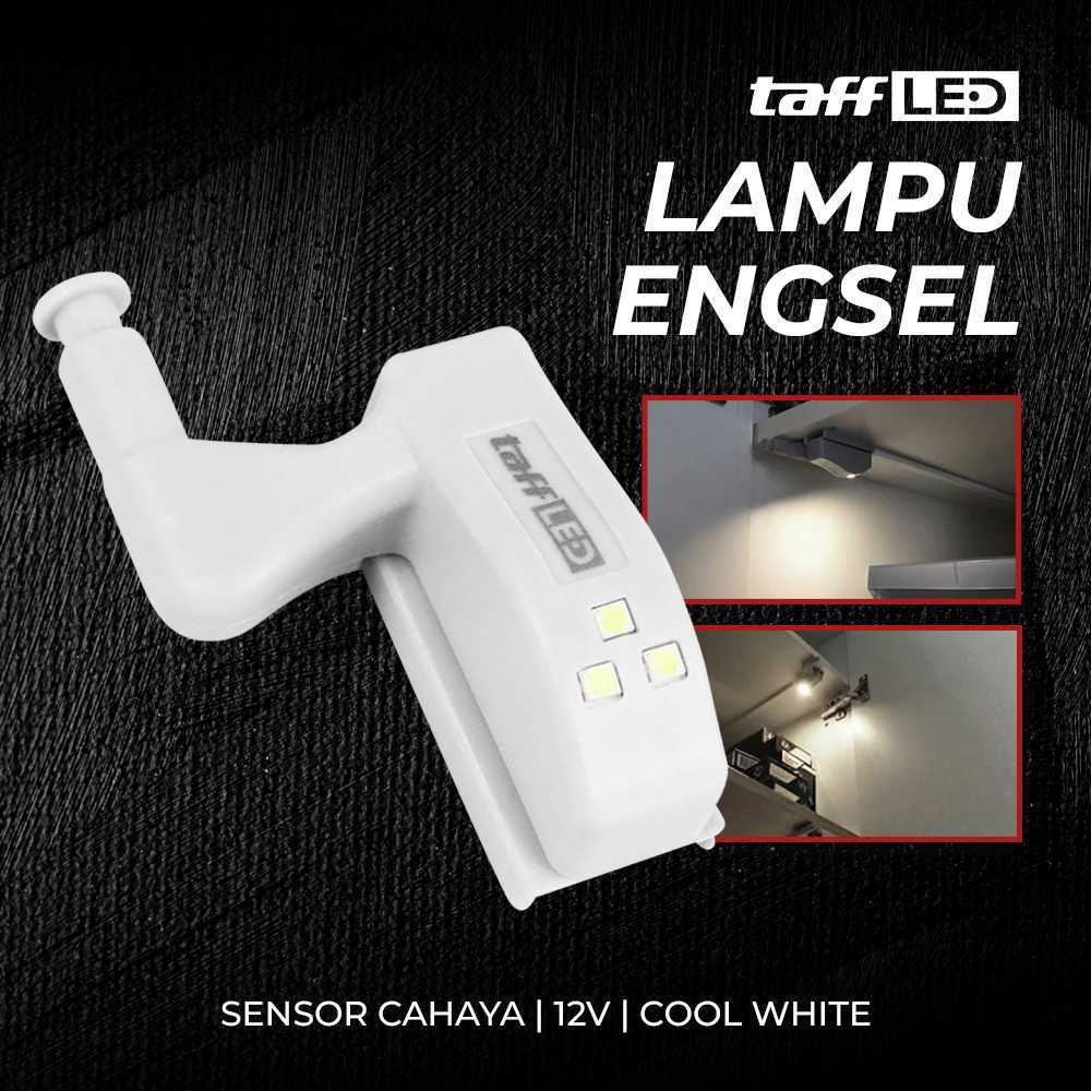 Jual TaffLED Lampu Engsel Sendok LED Kabinet Sensor Cahaya Cool White ...