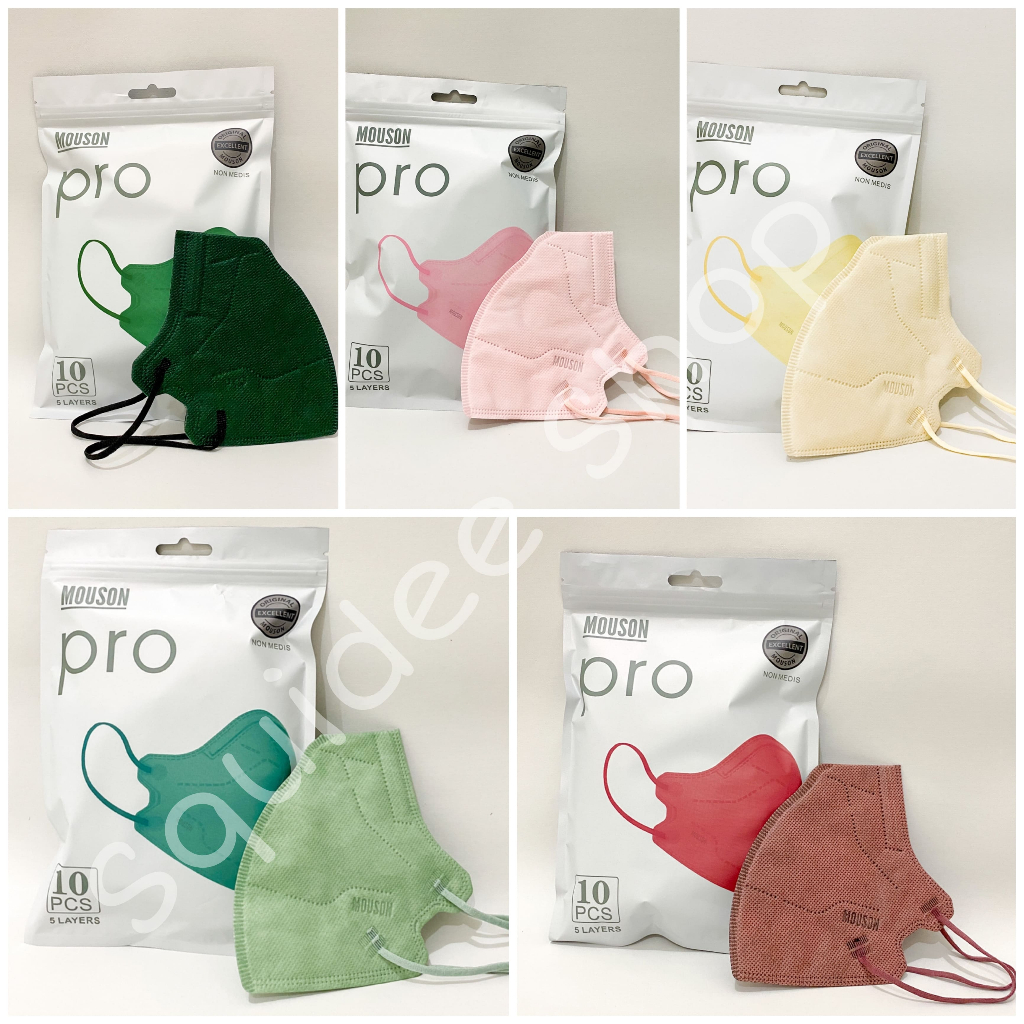 Jual MOUSON dan YnBCARE KN95 Pro Masker Dewasa isi 10pcs/pack | Shopee ...