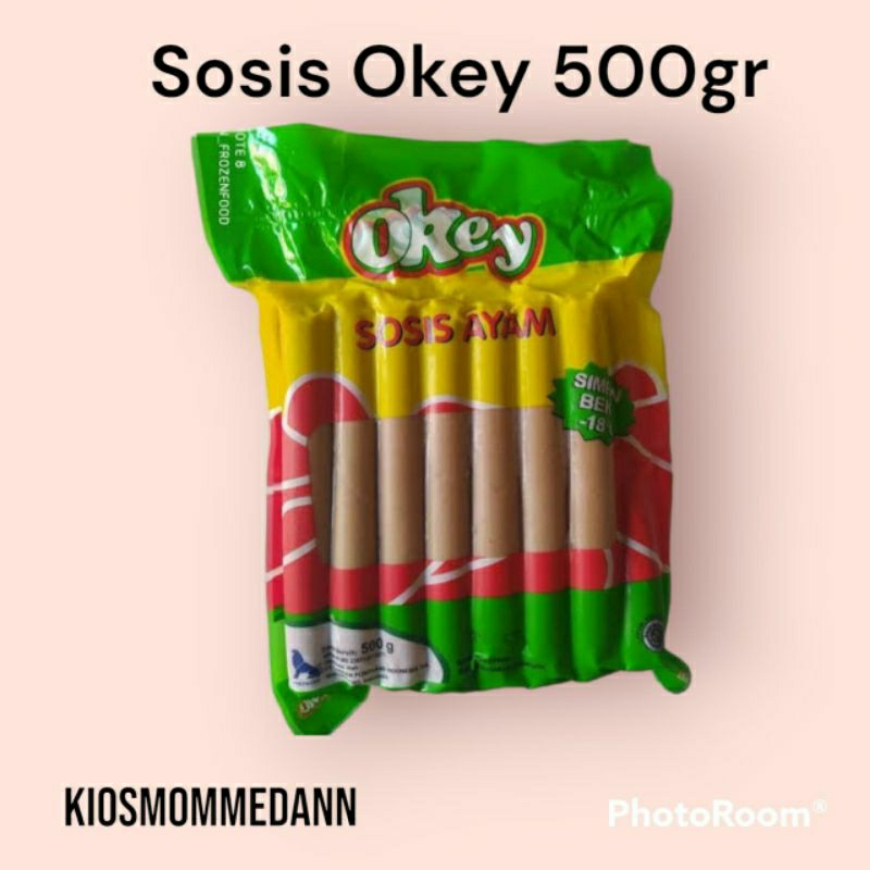 Jual Sosis Okey 500gram / Sosis Ayam Enak / Sosis Ayam Okey | Shopee ...