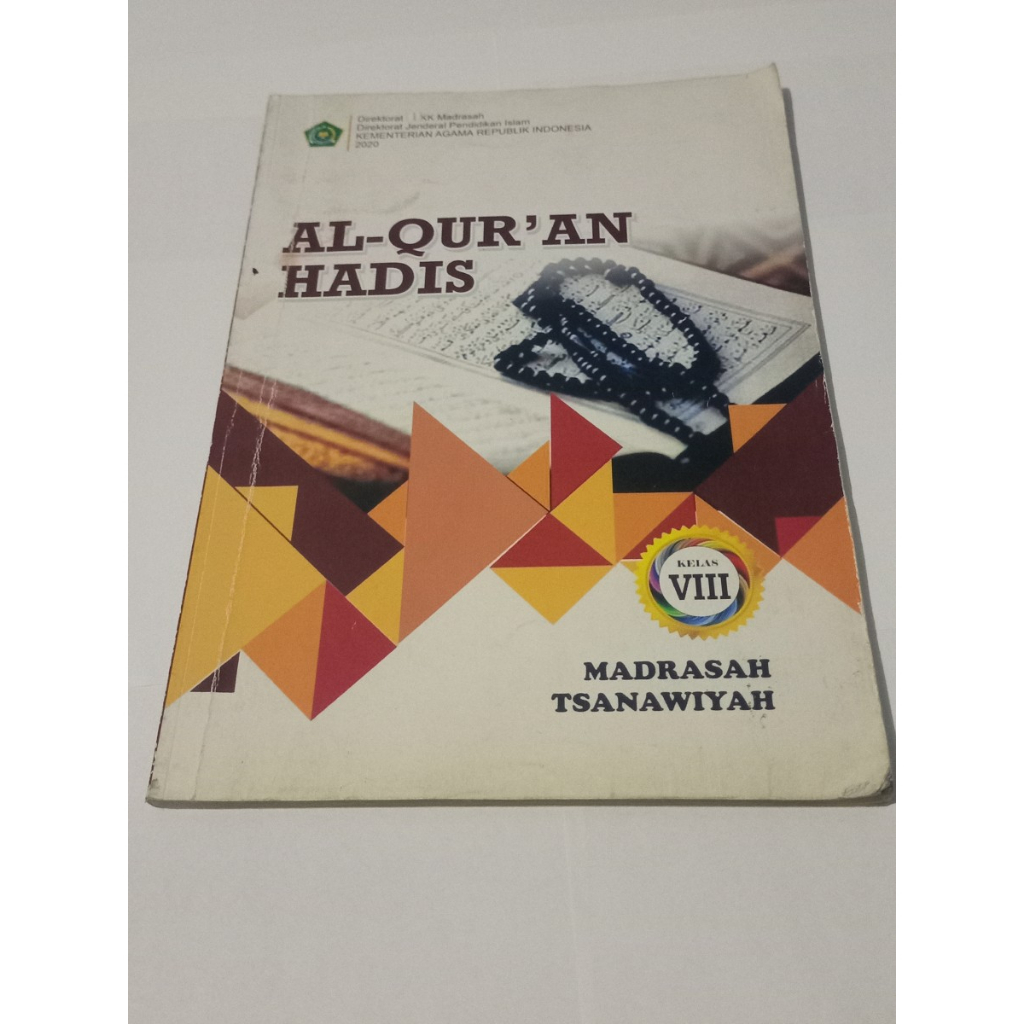 Jual Buku Second Al-Qur'an Hadis (Kelas VIII MTs) | Shopee Indonesia