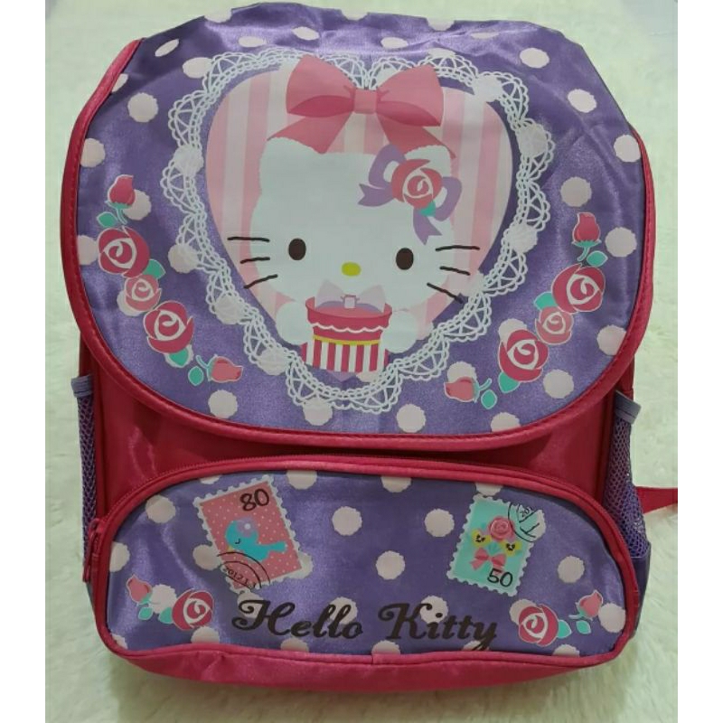 Jual tas anak hello kitty / tas ransel anak / tas hello kitty | Shopee ...