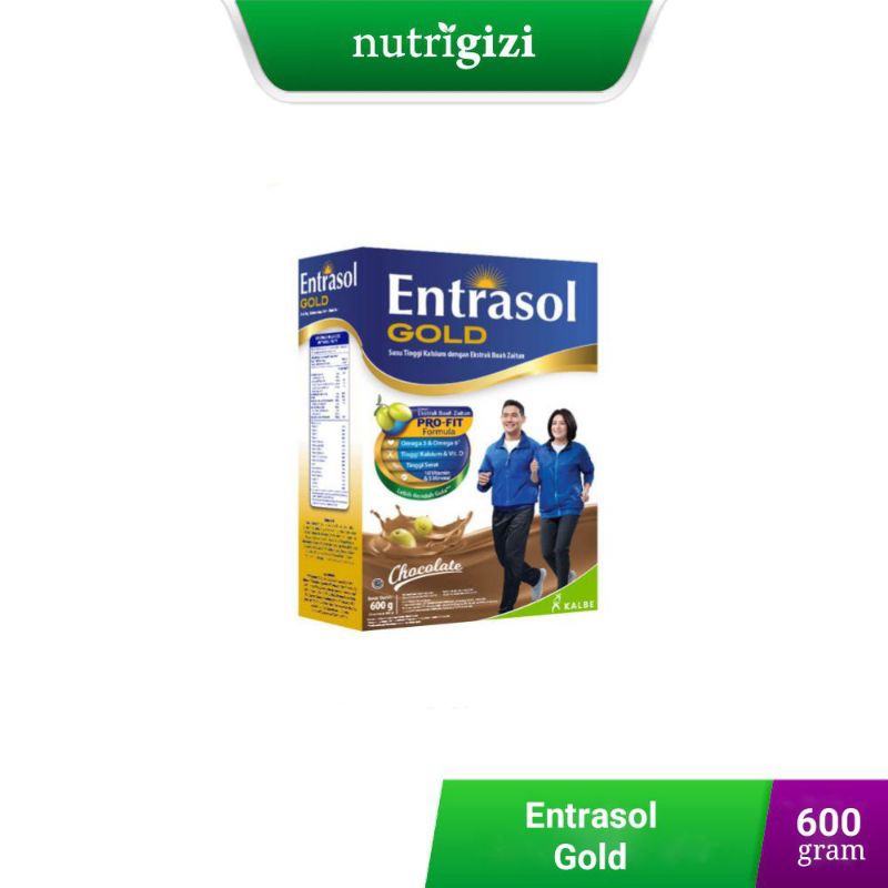 Jual Nutrigizi | Kalbe Entrasol Gold 600 / 580 Gram Susu Tinggi Kalsium ...