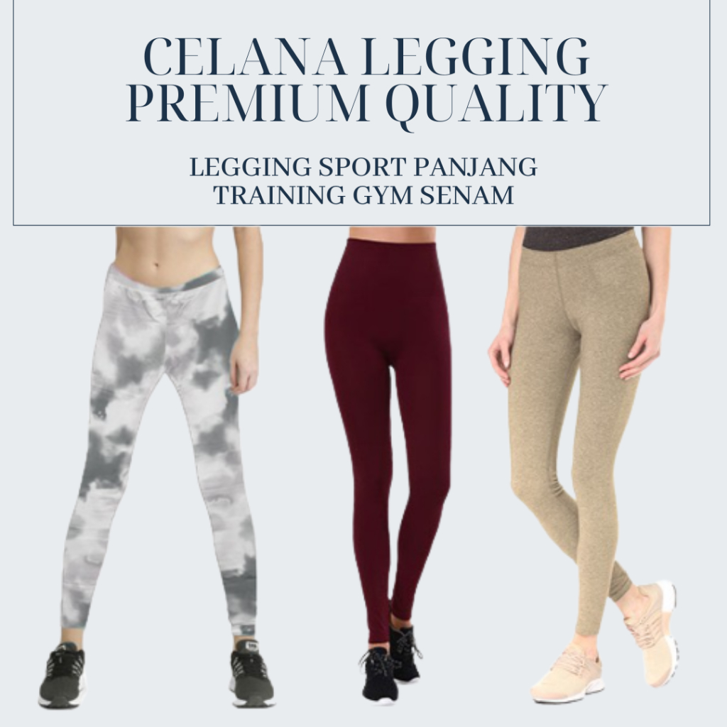 Jual Oppa Style Shop Celana Legging Sport Panjang Training Gym Senam ...