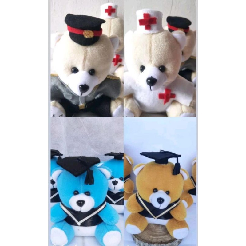 Jual Boneka Karakter Profesi / boneka wisuda / boneka police / boneka ...