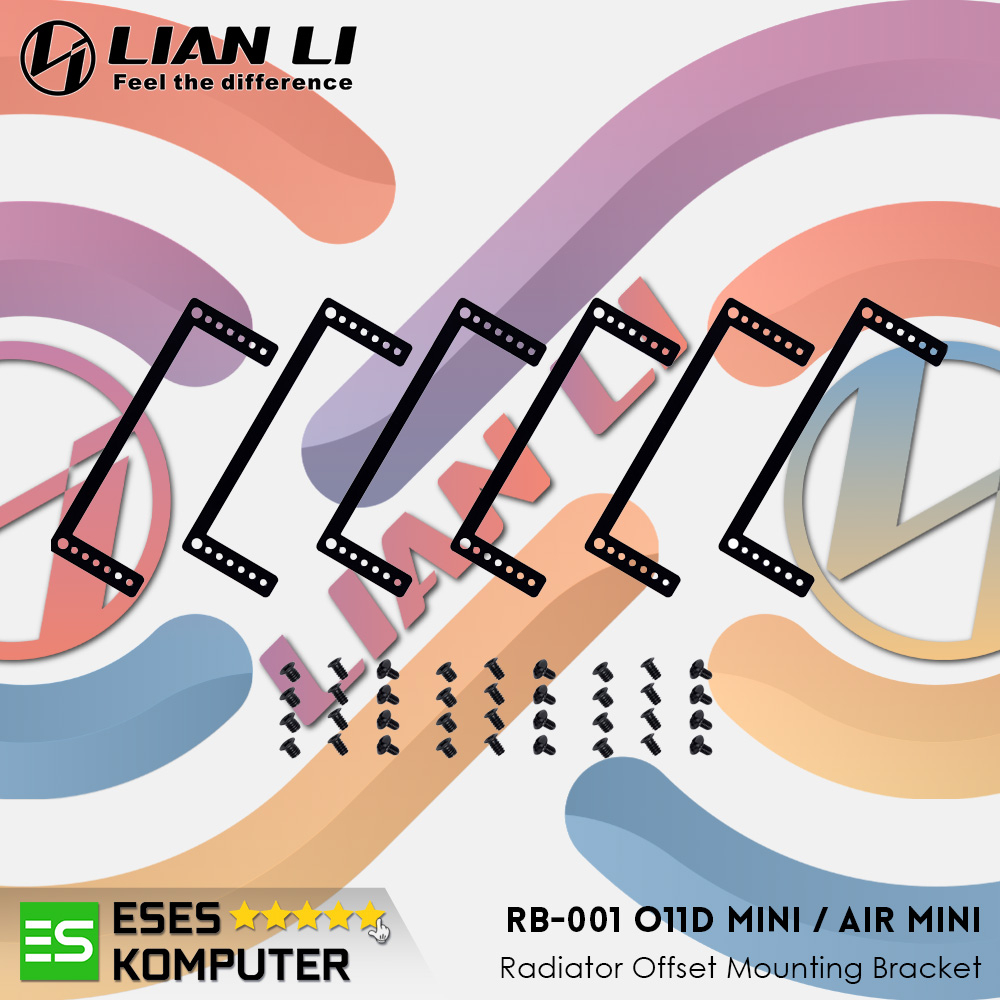 Jual LIAN LI RB-001 Radiator Offset Mounting Bracket For O11D Mini/Air ...