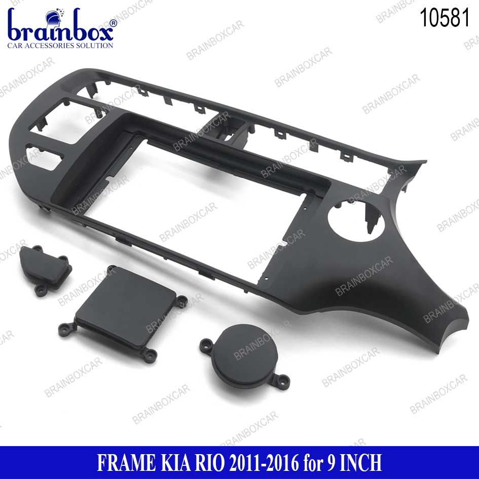 Jual Frame Head Unit Kia Rio 9 Inch Tahun 2011-2016 Bingkai Panel TV ...