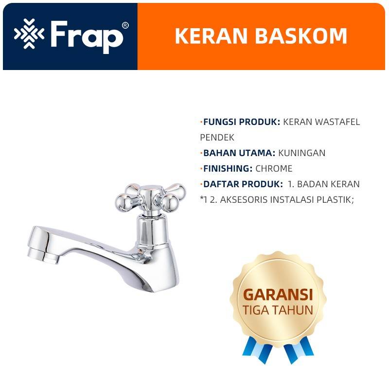 Jual IF1533 Single Lever Basin Pillar Tap / Keran Wastafel | Shopee ...
