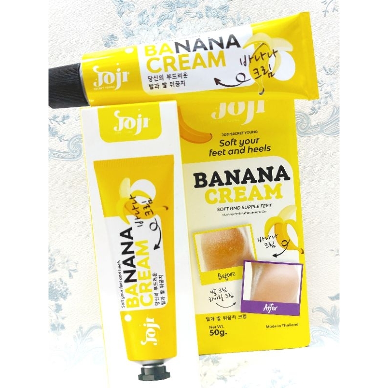Jual JOJI BANANA CREAM 50 Gr / Krim kaki / Cream kaki | Shopee Indonesia