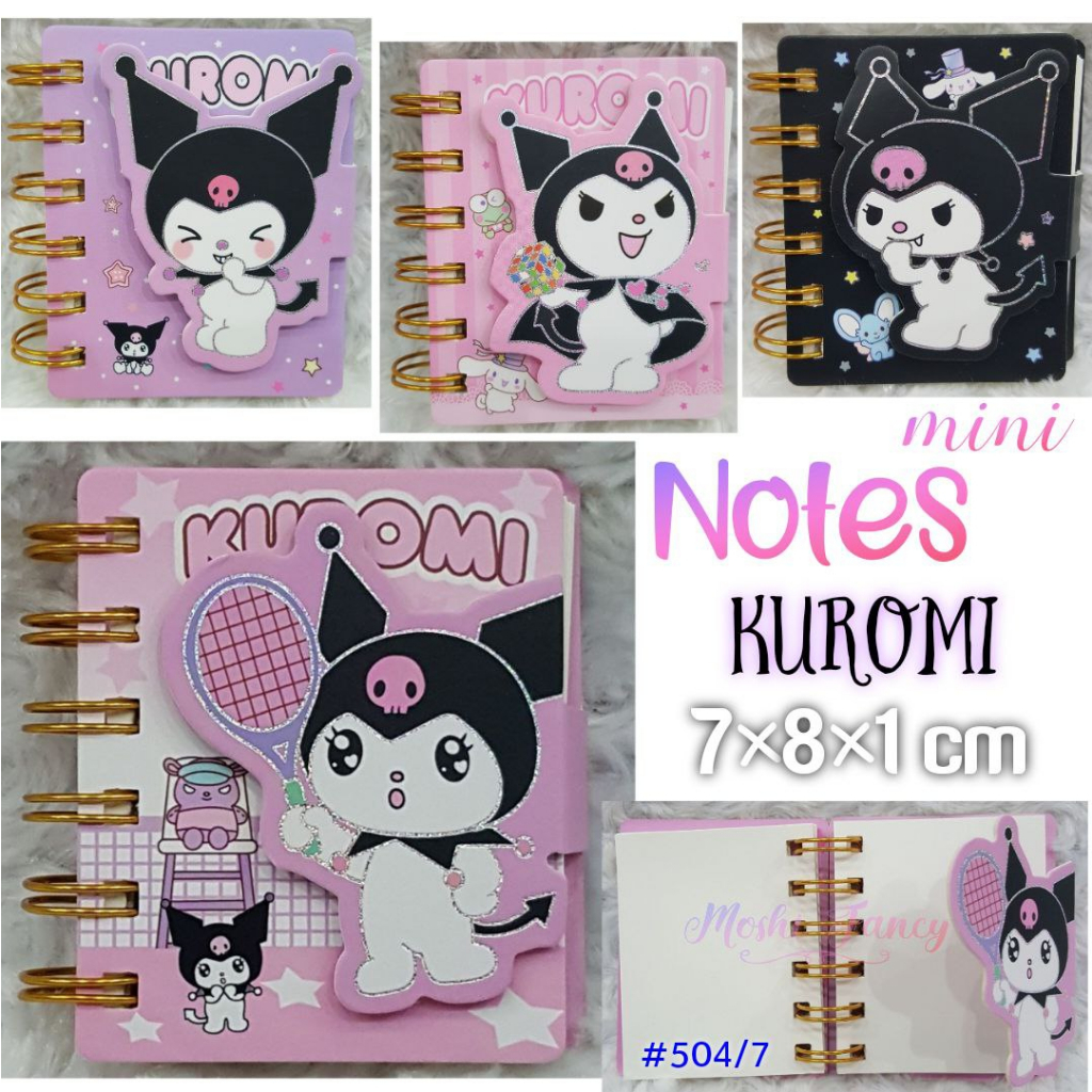 Jual Notes Kuromi / Notebook Kuromi / Buku Kecil dan Diary Kuromi ...