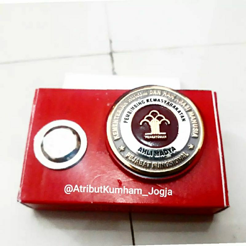 Jual pin JFT PK / jabatan fungsional tertentu pembimbing kemasyarakatan ...
