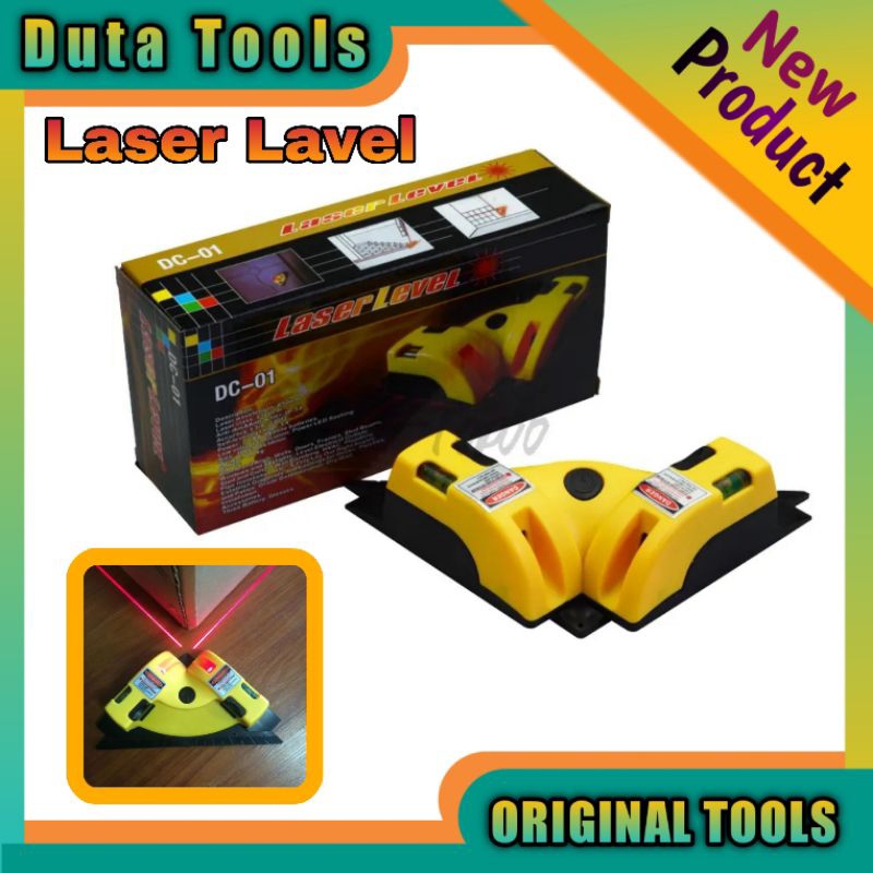 Jual DC- 01 Laser Level Square Laser Line Alat Ukur Siku Kelurusan ...