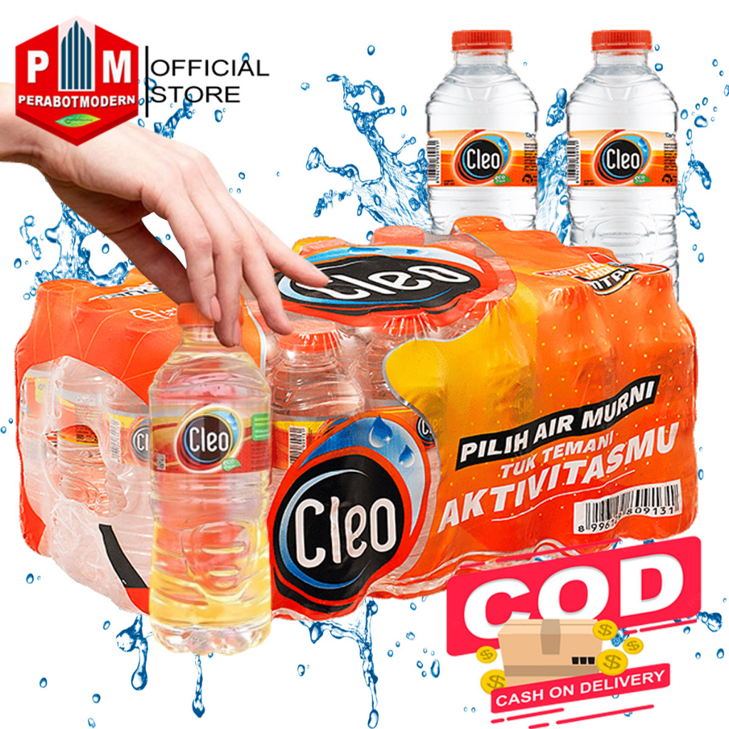 Jual Air Mineral Cleo Baby Mini Botol Pet - 220 ml Kemasan Pack ...