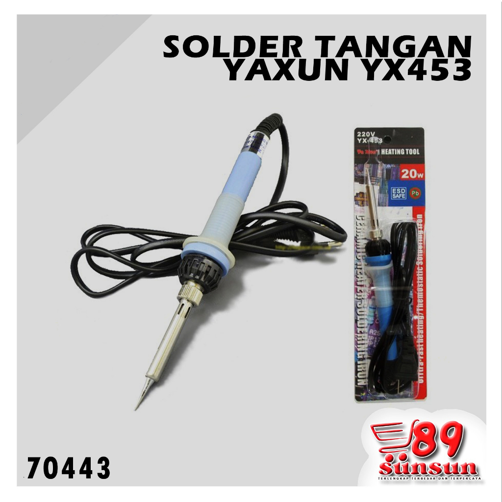 Jual SOLDER TANGAN YAXUN YX453 ORIGINAL | Shopee Indonesia