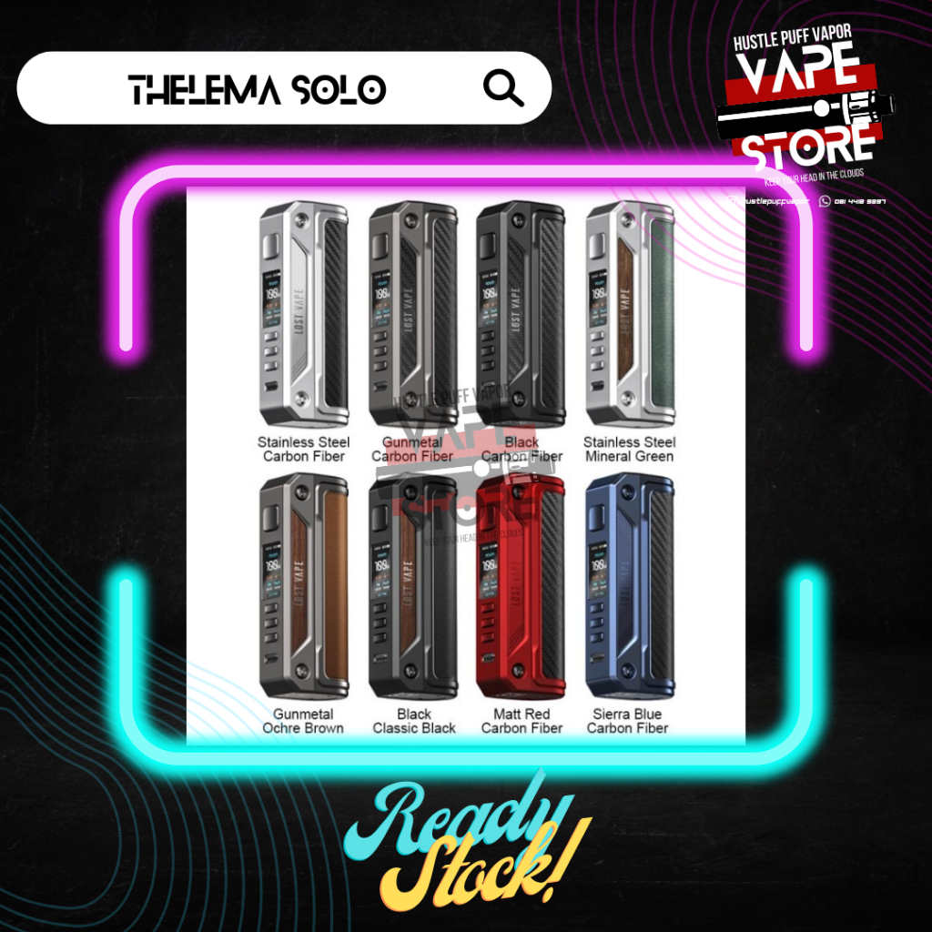 Jual Thelema Solo 100W Box Mod Device Only | Shopee Indonesia