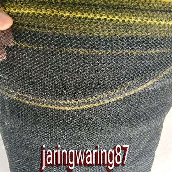 Jual Safety net.Polynet hitam.Jaring proyek 50mx130cm.Keramba ikan ...