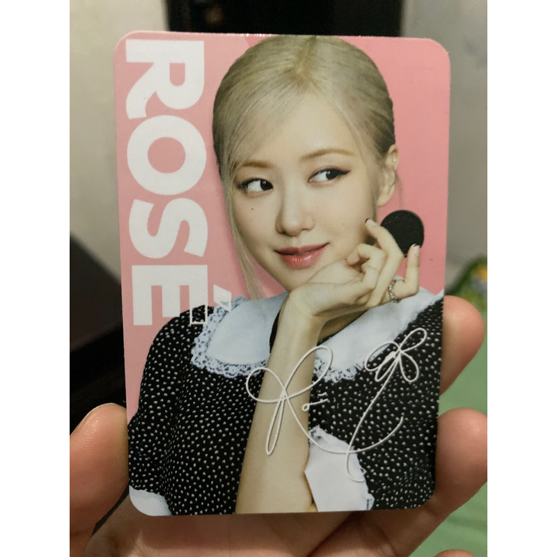 Jual Photocard Rose Blackpink No 04 Official | Shopee Indonesia