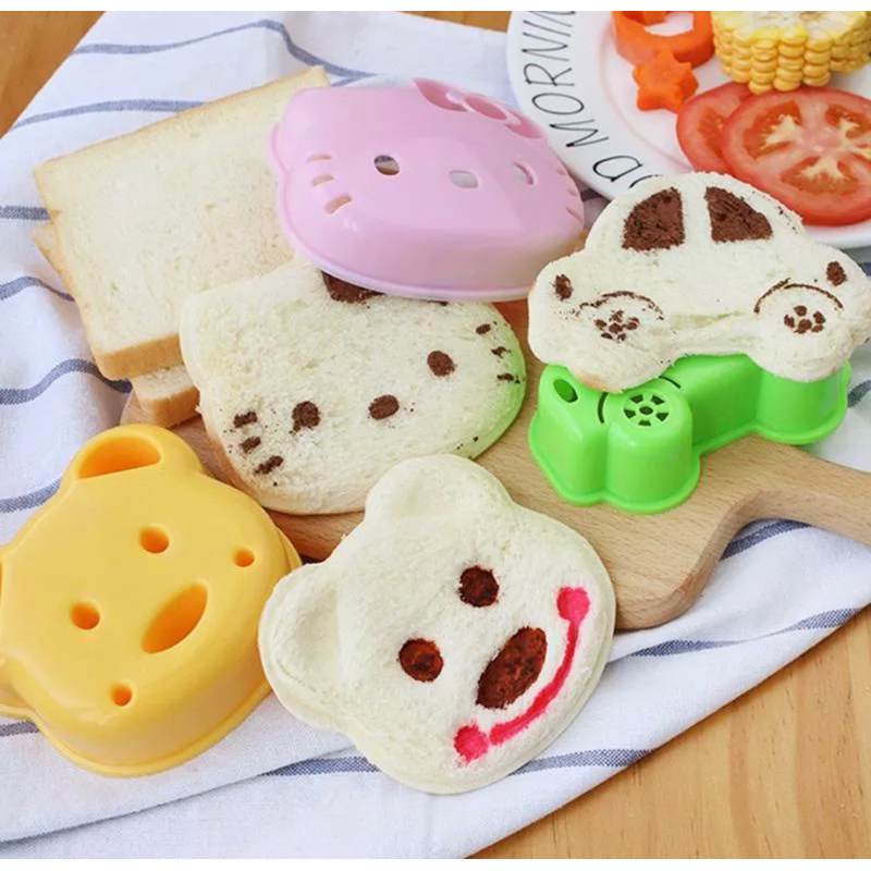 Jual Cetakan Roti Tawar Bentuk Bear Beruang- Cetakan Nasi Bekal Anak ...