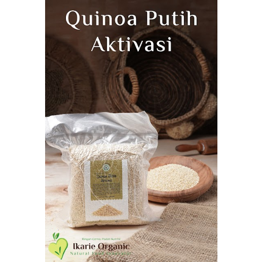 Jual Quinoa Putih Aktivasi Ikarie Organic by dr. Herlin | Shopee Indonesia
