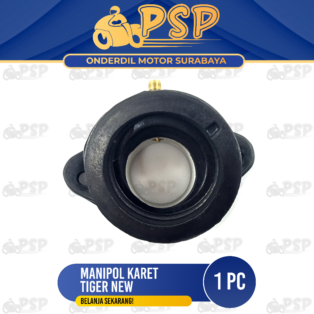 Jual Manipol Karet Tiger New - Manipul Manifold Maniful Intake Intek Insulator Honda Tiger New ...