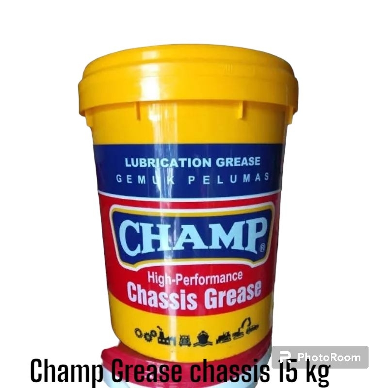 Jual 15 KG CHAMP MINYAK GEMUK CHASSIS GREASE NLGI 3 15 KG | Shopee ...
