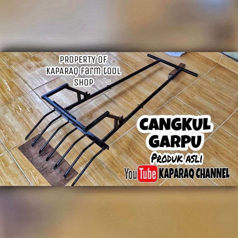 Jual CANGKUL GARPU 7 GIGI lebar 50 cm /CANGKUL PENGGEMBUR TANAH ...