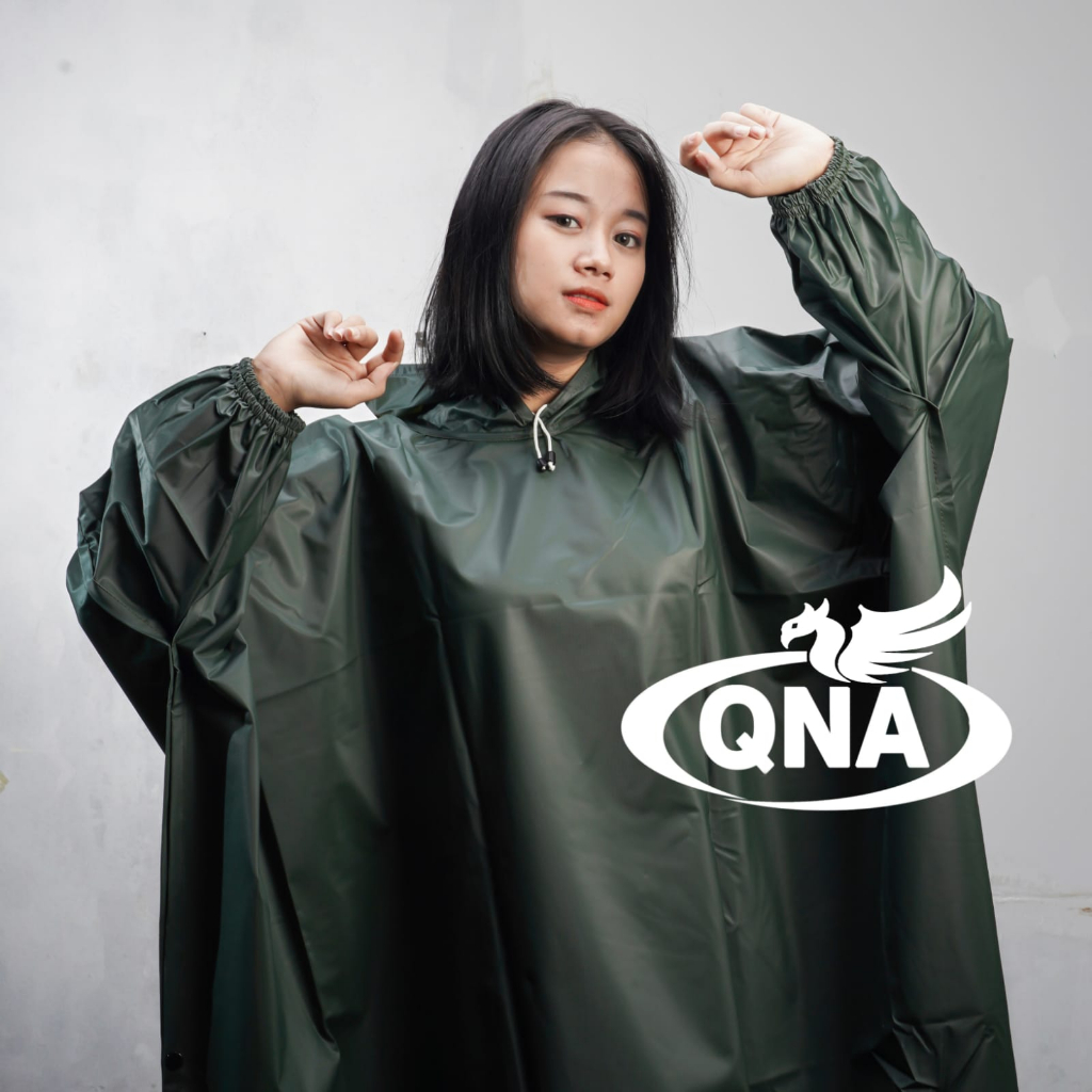 Jual JAS HUJAN PONCO LENGAN Terbaik Dewasa Pria Wanita BY QNA Mantel Kelelawar | Shopee Indonesia