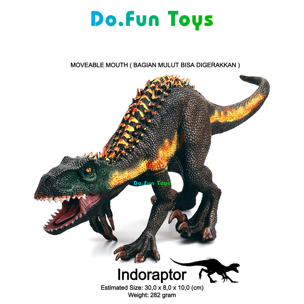 Jual Dinosaurs Figurine | INDORAPTOR / Mainan Miniatur Dinosaurus ...