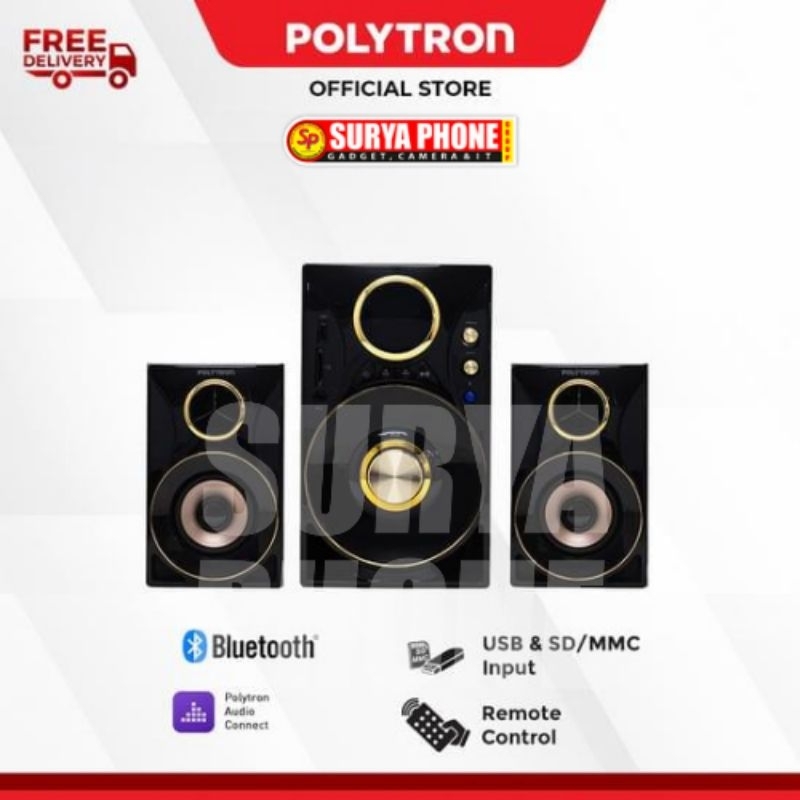 Jual POLYTRON Multimedia Speaker PMA 9310/BG | Shopee Indonesia