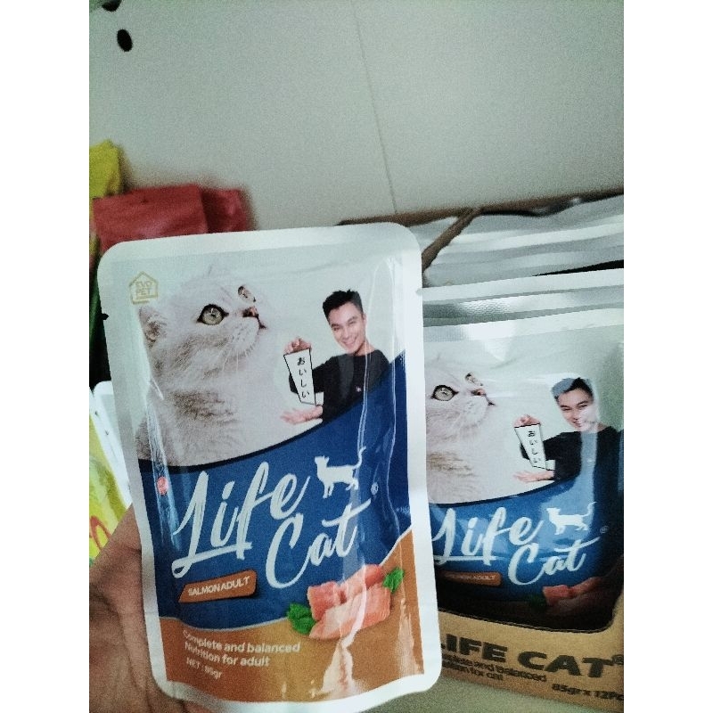 Jual LIFE CAT POUCH WETFOOD KUCING / LIFE CAT MAKANAN BASAH KUCING ...