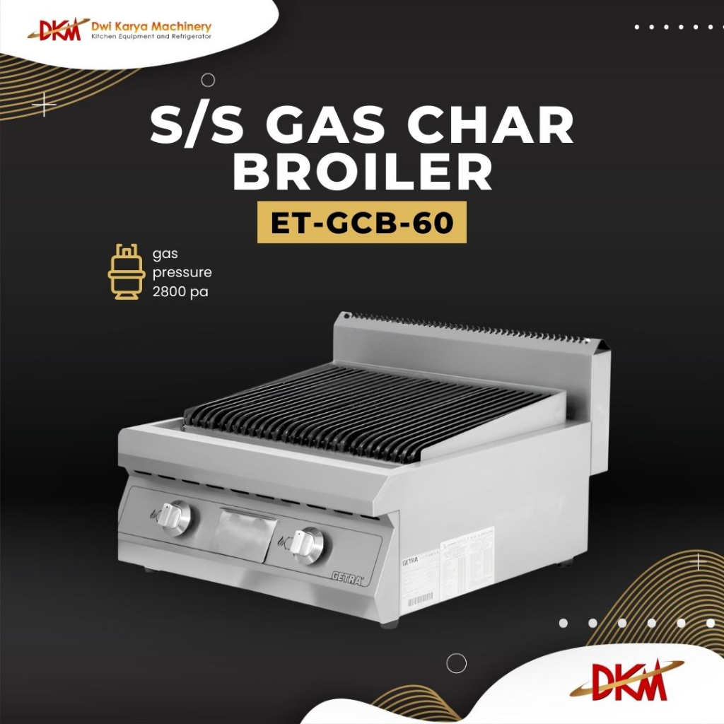 Jual Kompor Gas Char Grill Lava Rock GETRA ET-GCB-60 | Shopee Indonesia