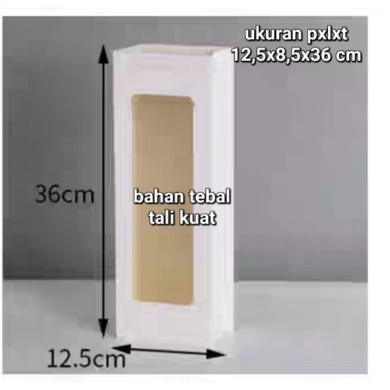 Jual kantong botol minuman isi 1 isi 2 / paper bag wine natal paper bag ...
