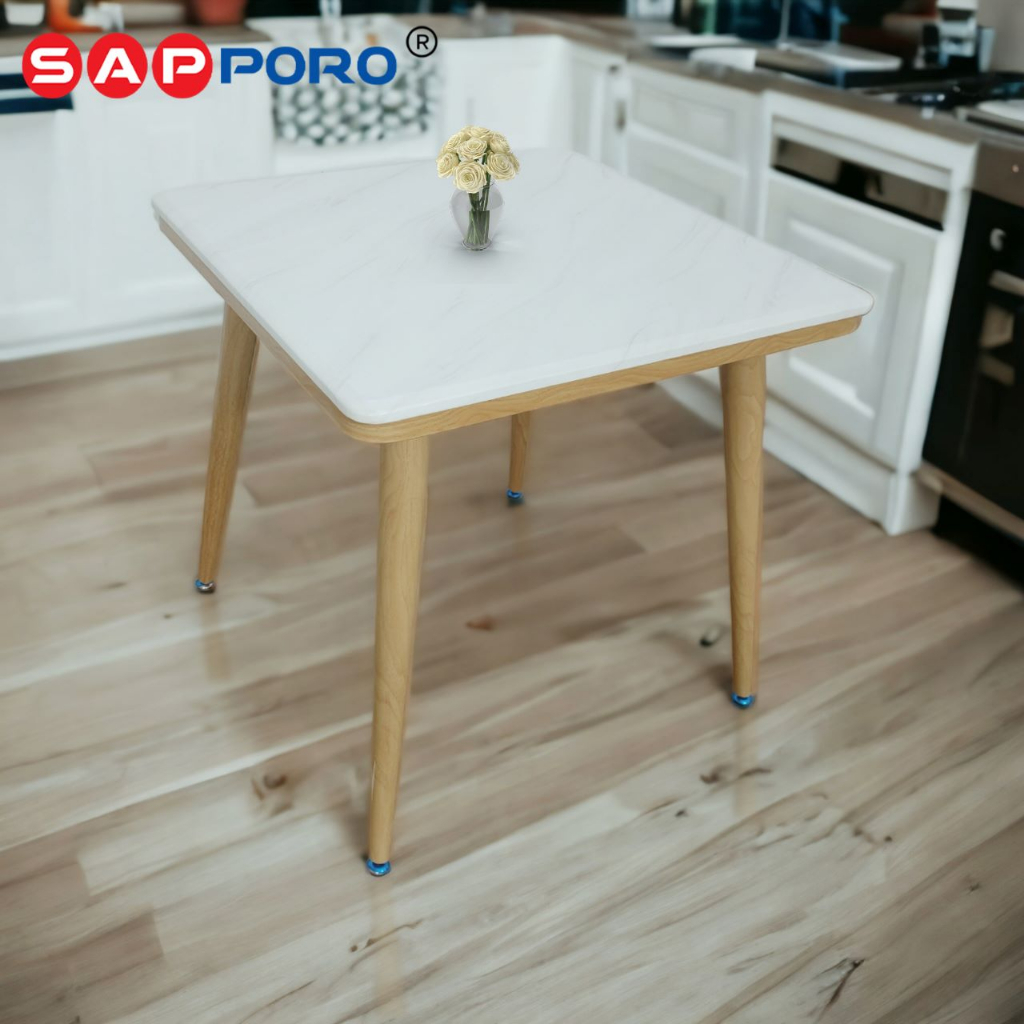 Jual SAPPORO CONDOTTI SQUARE 80 - Meja Makan Marmer Persegi | Dining ...