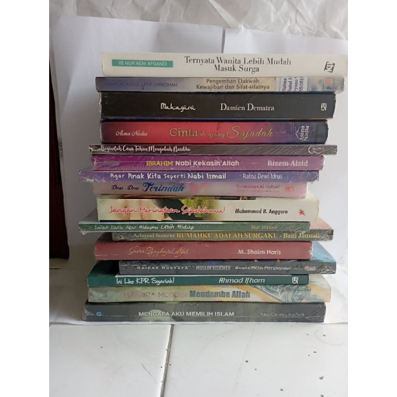 Jual Buku Bacaan / Novel / Motivasi Islami | Shopee Indonesia