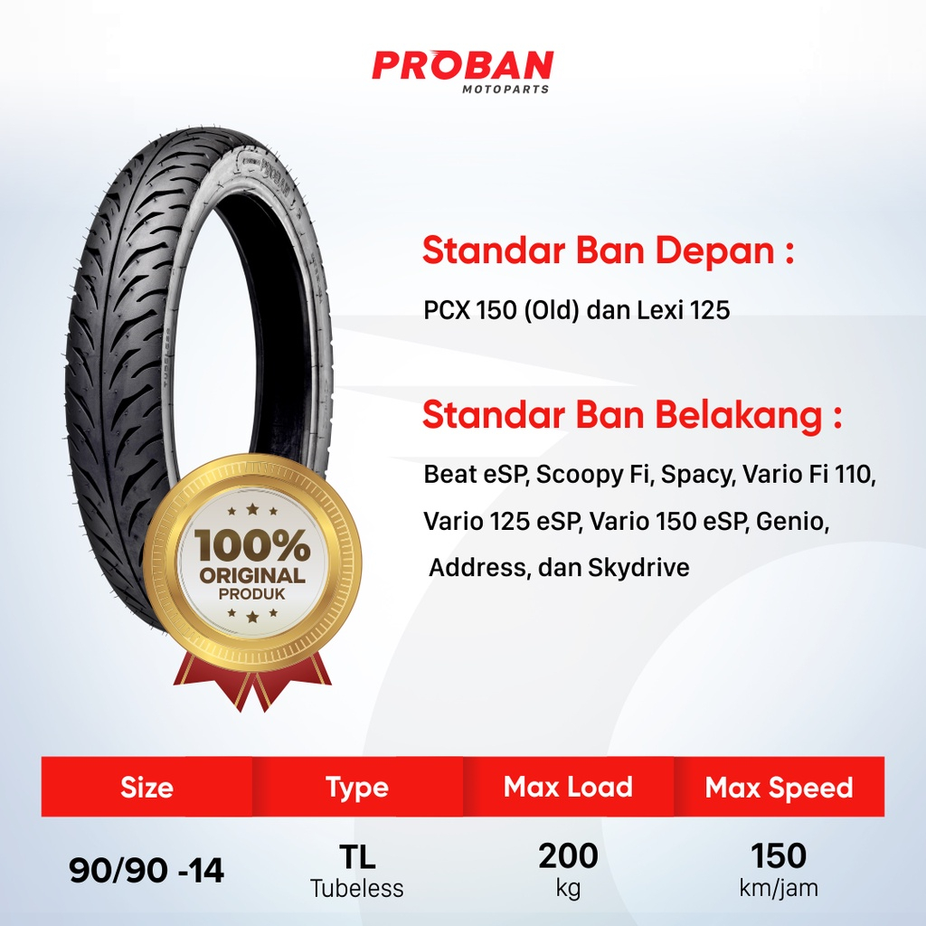 Jual PAKET BUNDLE BAN DEPAN BELAKANG SEPASANG RING 14 BAN MOTOR ...