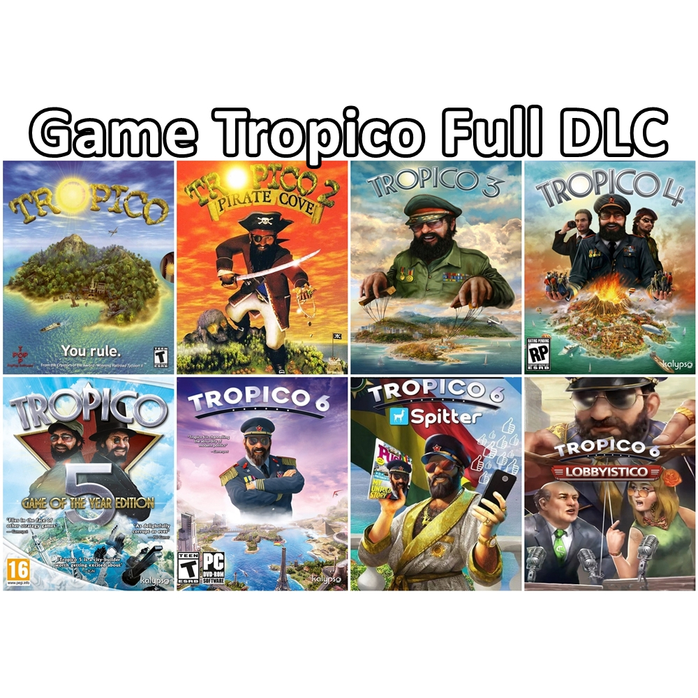 Jual Tropico Game Paket Lengkap SEMUA SERI untuk PC Laptop | Shopee ...