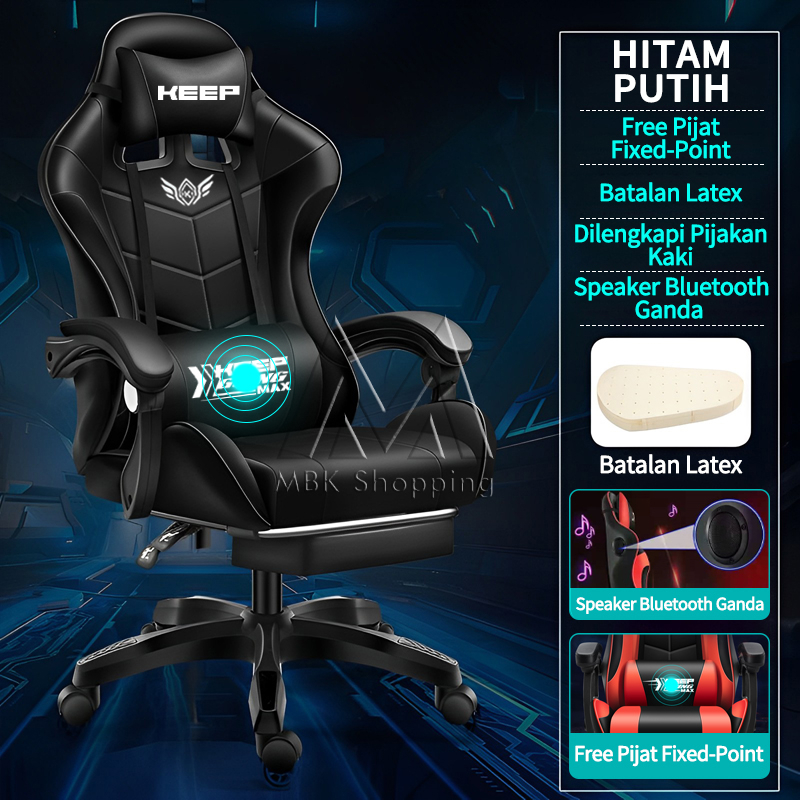 Jual Keep Going Max Kursi gaming profesional, kursi gaming RGB, dengan ...