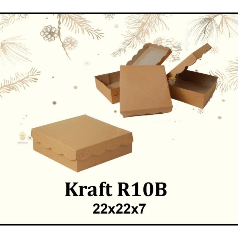 Jual KARDUS KRAF R10B 22X22 1PCS | Shopee Indonesia