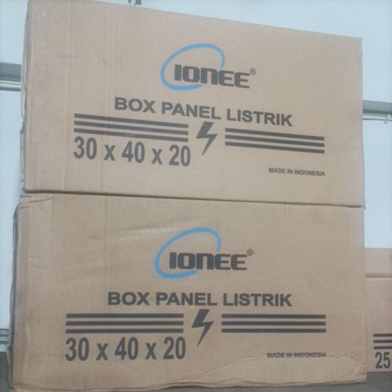 Jual box panel 30x40x20 merk ionee bagus kuat kokoh bahan besi | Shopee ...
