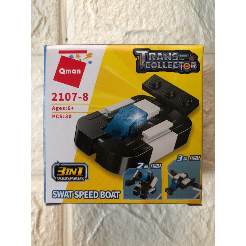 Jual Qman Brick 3in1 Transforms Trans Collector 2107 | Shopee Indonesia