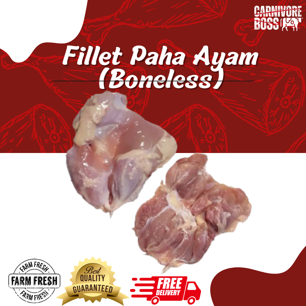 Jual PAHA AYAM FILLET SUPER FRESH 1 KG / FILLET PAHA AYAM SEGAR ...