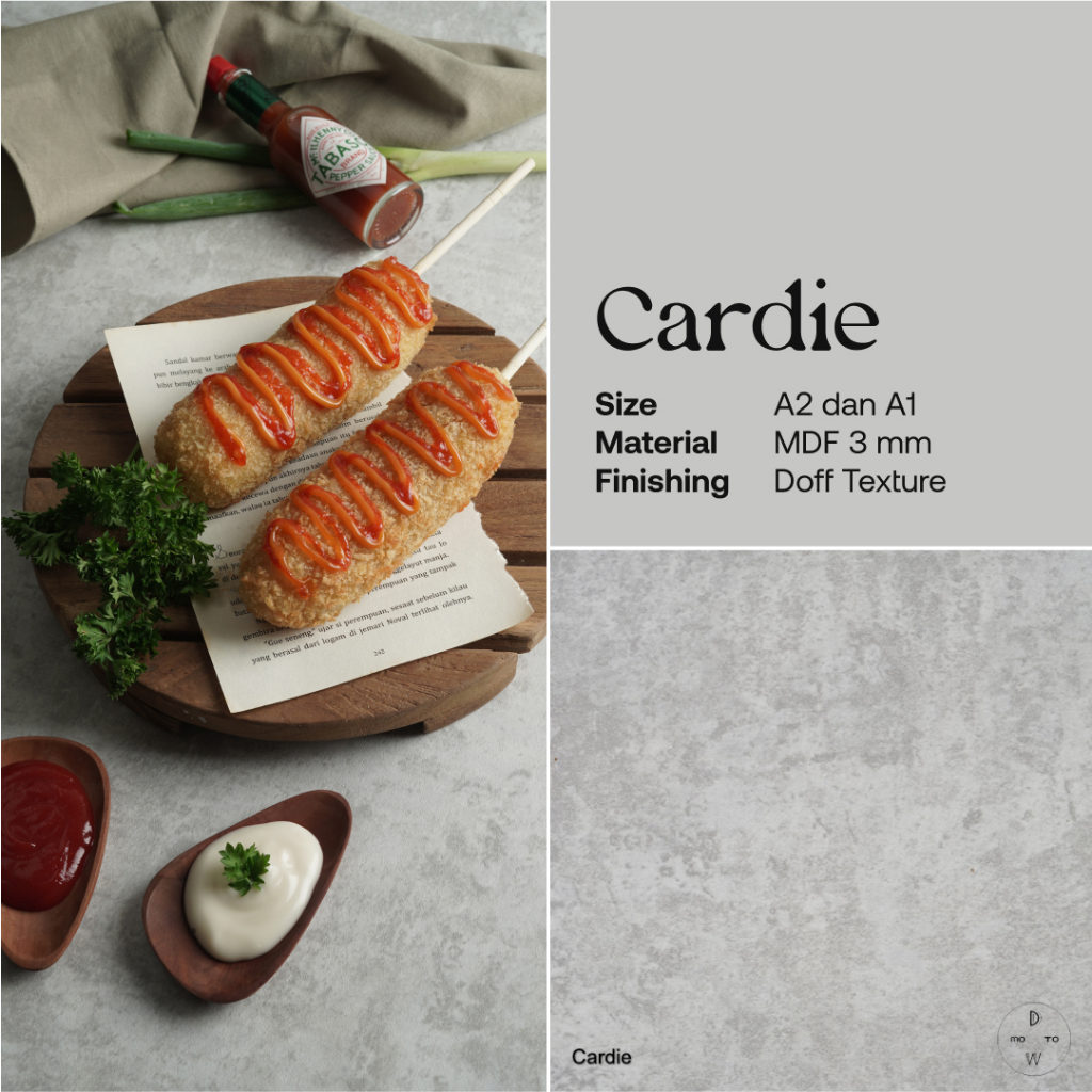 Jual Alas foto / Background Motodw - Stone & Concrete Texture Board Series Size A2+ (48x60cm ...