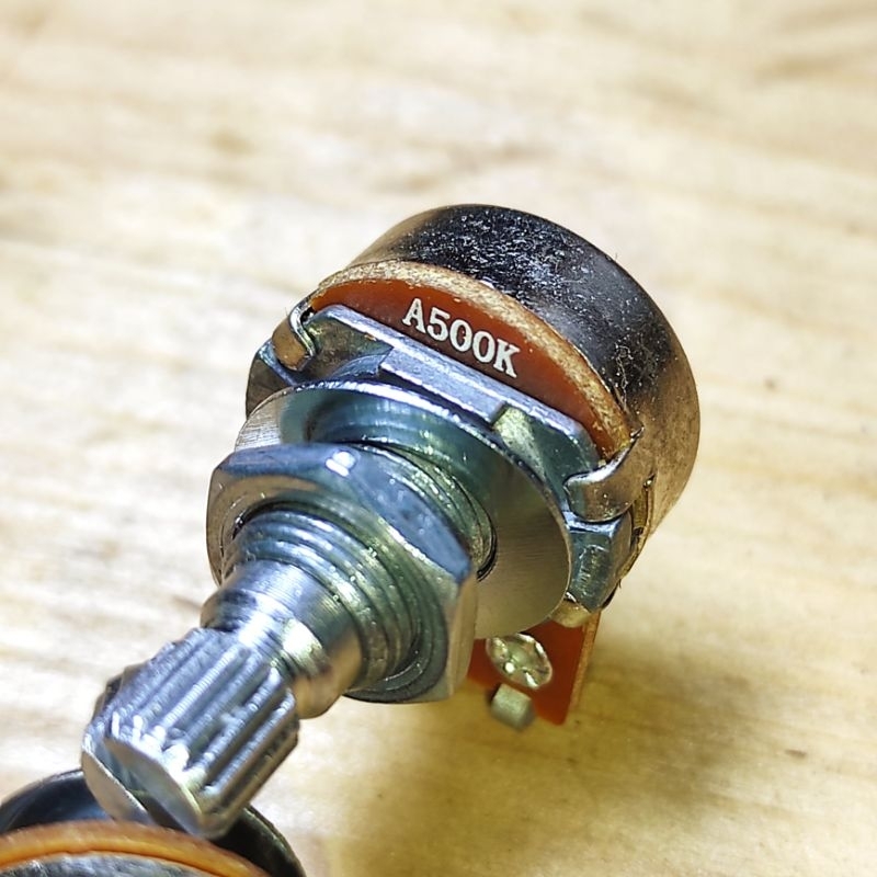 Jual Potensio Gitar A500K B500K A250K B250K Volume & Tone Guitar merek Aplus potentiometer ...