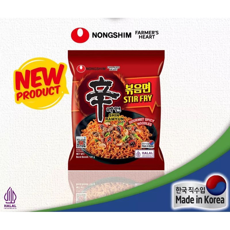 Jual SHIN RAMYUN STIR FRY 131g. HALAL | Shopee Indonesia
