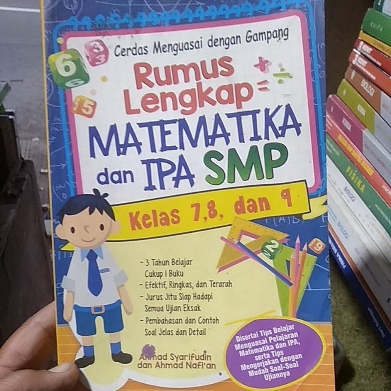 Jual rumus lengkap matematika dan IPA SMP | Shopee Indonesia