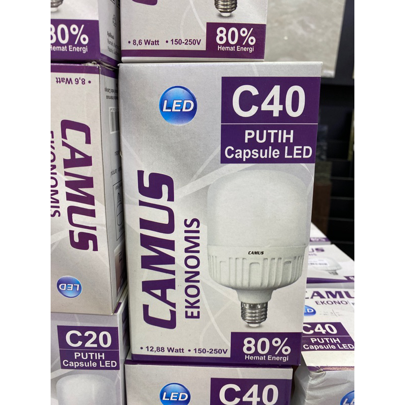 Jual Camus Lampu LED Tabung Capsul LED Bulb Putih 5W 10W 15W 20W 25W 30W - 5 W | Shopee Indonesia